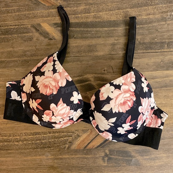 PINK Victoria's Secret | Intimates & Sleepwear | Pink Push Up Bra Size ...